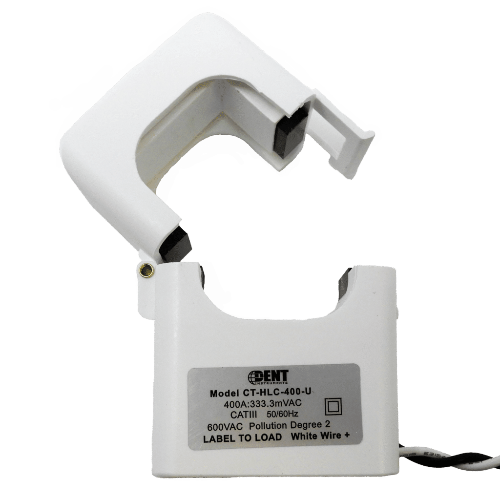 400A Split Core Rectangular Hinged Current Transformer - DENT Instruments