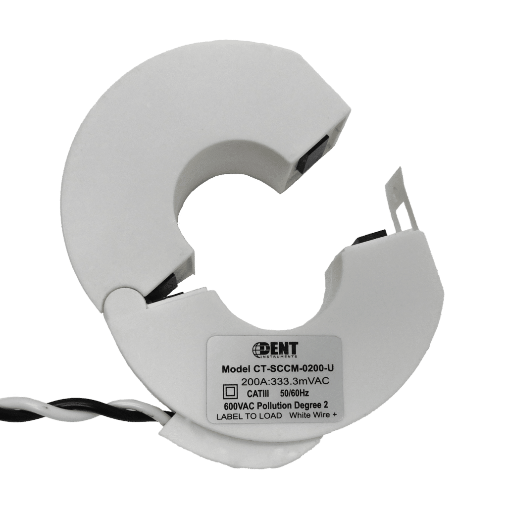 200A Split Core Toroidal Hinged Current Transformer - DENT Instruments