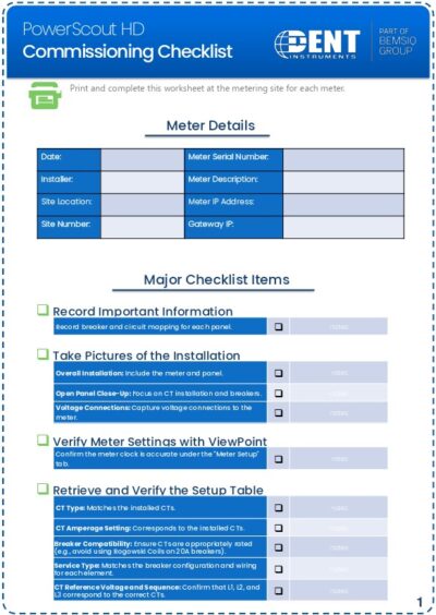 PowerScout HD - DENT Instruments