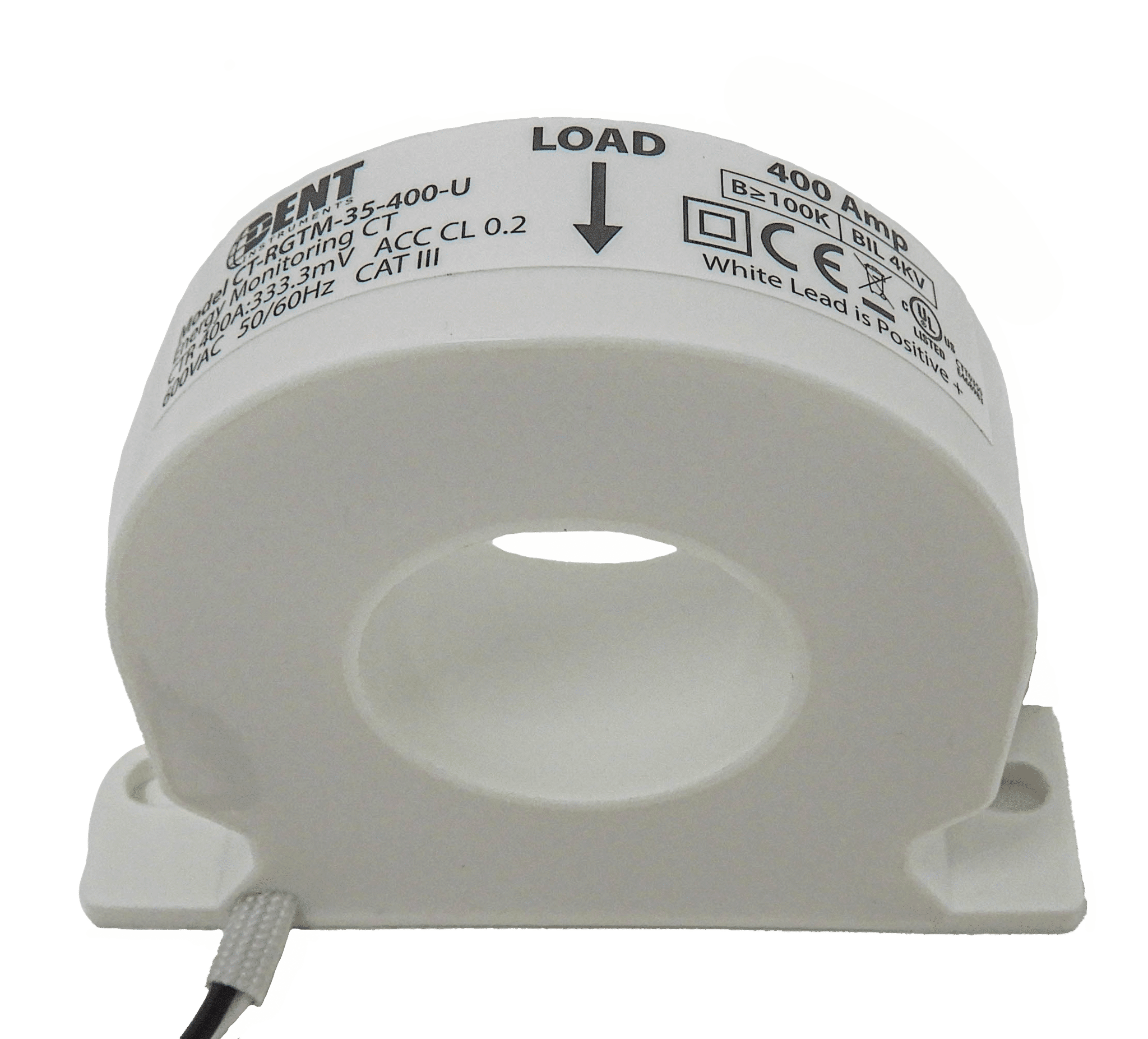 100/200/400A Revenue Grade Solid Core Toroidal Mounting Current ...